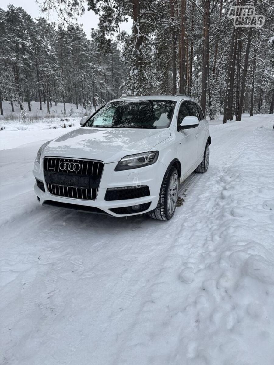 Balts Audi Q7 2010 Druskininkai, ar dzinēja tilpumu 3.00 L un nobraukumu 500 tūkst. km par 10000 €, foto 12 vietnē AUTOMOTO.COM.LV