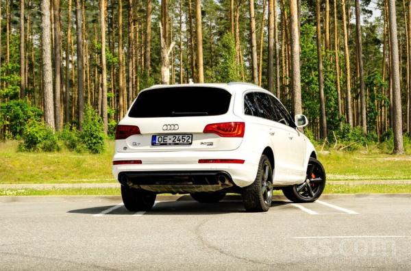 Белый Ауди Ку 7 2010 в Рига, объемом двигателя 3.00 л и пробегом 236 тыс. км за 8990 €, фото 5 на AUTOMOTO.COM.LV