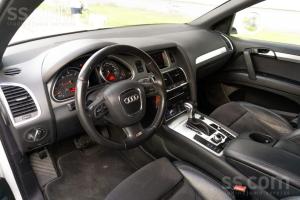 White Audi Q7 2010 in Riga, with an engine capacity of 3.00 L and mileage of 236 thousand km for 8990 €, photo 10 on AUTOMOTO.COM.LV