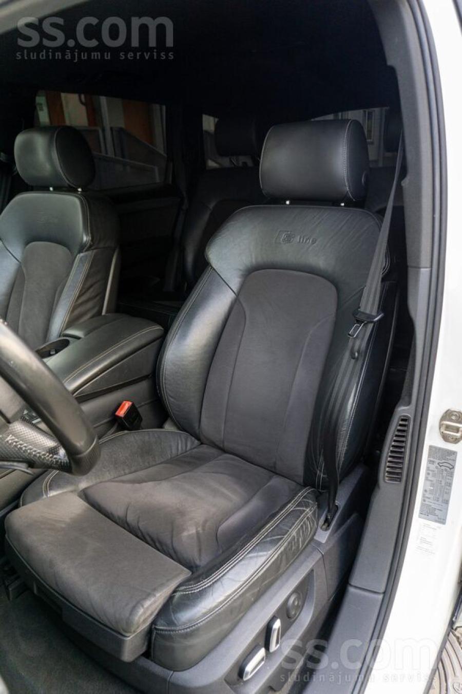 White Audi Q7 2010 in Riga, with an engine capacity of 3.00 L and mileage of 236 thousand km for 8990 €, photo 27 on AUTOMOTO.COM.LV
