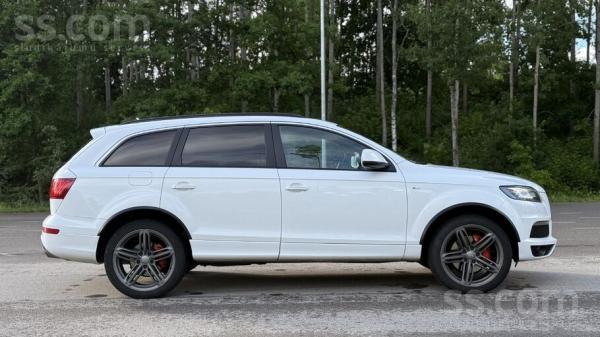 Balts Audi Q7 2010 Madona, ar dzinēja tilpumu 3.00 L un nobraukumu 301 tūkst. km par 13390 €, foto 3 vietnē AUTOMOTO.COM.LV