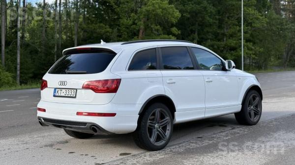 Balts Audi Q7 2010 Madona, ar dzinēja tilpumu 3.00 L un nobraukumu 301 tūkst. km par 13390 €, foto 4 vietnē AUTOMOTO.COM.LV
