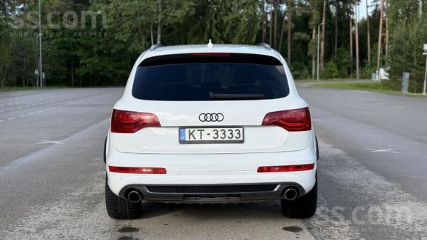 Balts Audi Q7 2010 Madona, ar dzinēja tilpumu 3.00 L un nobraukumu 301 tūkst. km par 13390 €, foto 5 vietnē AUTOMOTO.COM.LV