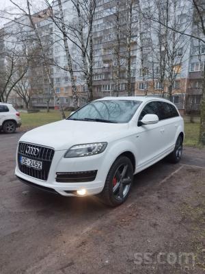 Белый Ауди Ку 7 2010 в Рига, объемом двигателя 3.00 л и пробегом 235 тыс. км за 10990 €, фото 3 на AUTOMOTO.COM.LV