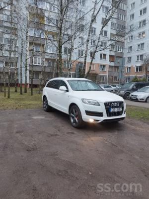 Белый Ауди Ку 7 2010 в Рига, объемом двигателя 3.00 л и пробегом 235 тыс. км за 10990 €, фото 4 на AUTOMOTO.COM.LV
