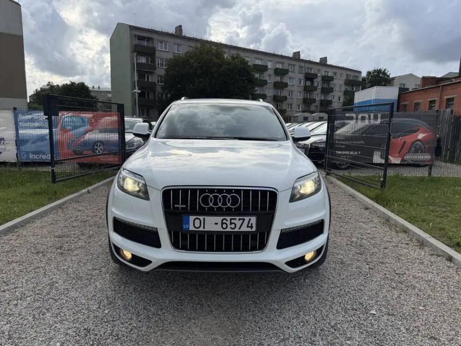 Balts Audi Q7 2010 Ventspils, ar dzinēja tilpumu 3.00 L un nobraukumu 299 tūkst. km par 10990 €, foto 3 vietnē AUTOMOTO.COM.LV