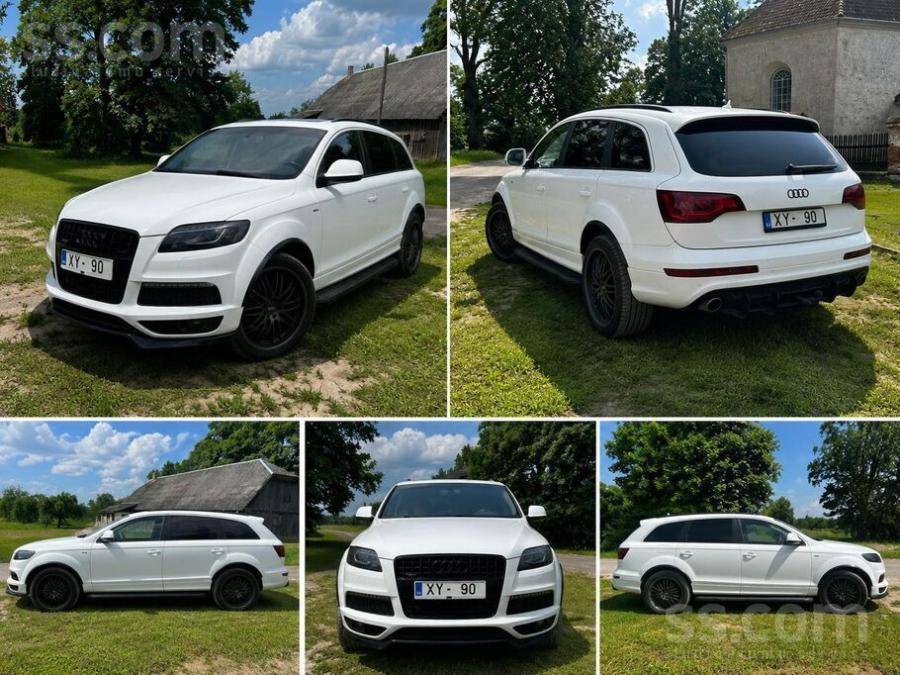 Balts Audi Q7 2010 Talsi, ar dzinēja tilpumu 4.20 L un nobraukumu 0 tūkst. km par 9700 €, foto 1 vietnē AUTOMOTO.COM.LV