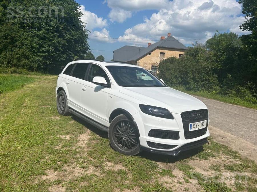 Balts Audi Q7 2010 Talsi, ar dzinēja tilpumu 4.20 L un nobraukumu 0 tūkst. km par 9700 €, foto 5 vietnē AUTOMOTO.COM.LV