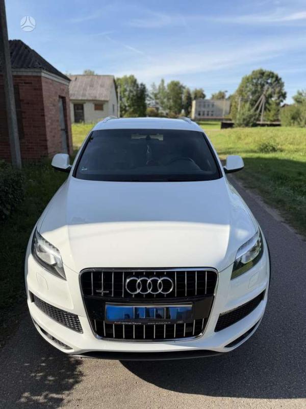 White Audi Q7 2010 in Druskininkai, with an engine capacity of 2.97 L and mileage of 526 thousand km for 8500 €, photo 2 on AUTOMOTO.COM.LV