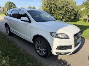 White Audi Q7 2010 in Druskininkai, with an engine capacity of 2.97 L and mileage of 526 thousand km for 8500 €, photo 5 on AUTOMOTO.COM.LV