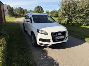 White Audi Q7 2010 in Druskininkai, with an engine capacity of 2.97 L and mileage of 526 thousand km for 8500 €, photo 6 on AUTOMOTO.COM.LV