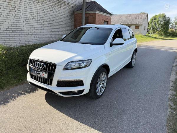 White Audi Q7 2010 in Druskininkai, with an engine capacity of 2.97 L and mileage of 526 thousand km for 8500 €, photo 7 on AUTOMOTO.COM.LV