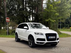 White Audi Q7 2010 in Madona, with an engine capacity of 3.00 L and mileage of 310 thousand km for 11500 €, photo  on AUTOMOTO.COM.LV