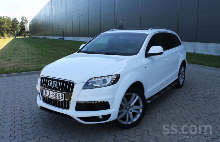 Balts Audi Q7 2011 Rīga, ar dzinēja tilpumu 3.00 L un nobraukumu 0 tūkst. km par 11750 €, foto 1 vietnē AUTOMOTO.COM.LV