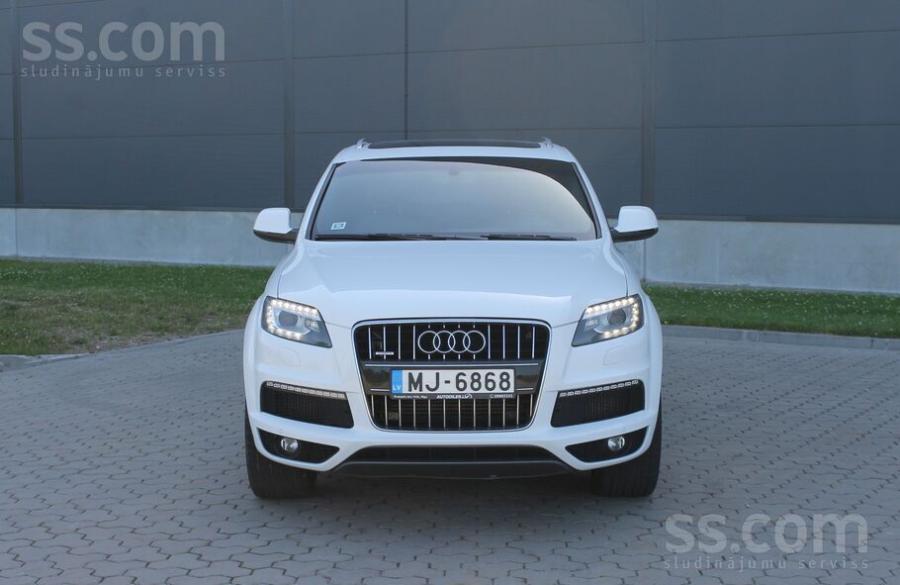 Balts Audi Q7 2011 Rīga, ar dzinēja tilpumu 3.00 L un nobraukumu 0 tūkst. km par 11750 €, foto 2 vietnē AUTOMOTO.COM.LV