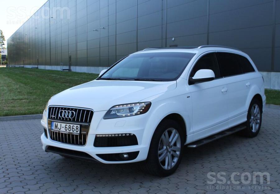 Balts Audi Q7 2011 Rīga, ar dzinēja tilpumu 3.00 L un nobraukumu 0 tūkst. km par 11750 €, foto 3 vietnē AUTOMOTO.COM.LV