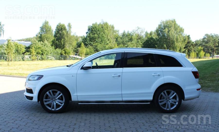 Balts Audi Q7 2011 Rīga, ar dzinēja tilpumu 3.00 L un nobraukumu 0 tūkst. km par 11750 €, foto 4 vietnē AUTOMOTO.COM.LV