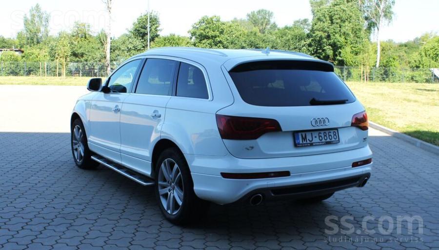 Balts Audi Q7 2011 Rīga, ar dzinēja tilpumu 3.00 L un nobraukumu 0 tūkst. km par 11750 €, foto 5 vietnē AUTOMOTO.COM.LV