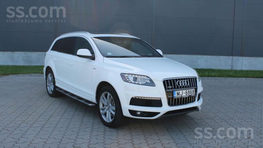 Balts Audi Q7 2011 Rīga, ar dzinēja tilpumu 3.00 L un nobraukumu 0 tūkst. km par 11750 €, foto 9 vietnē AUTOMOTO.COM.LV