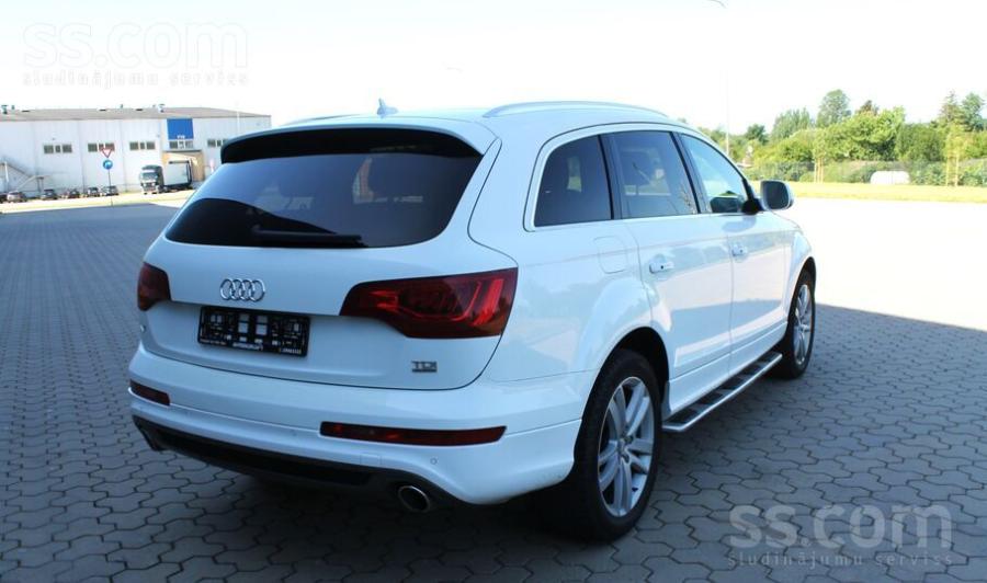 Balts Audi Q7 2011 Rīga, ar dzinēja tilpumu 3.00 L un nobraukumu 0 tūkst. km par 11750 €, foto 10 vietnē AUTOMOTO.COM.LV