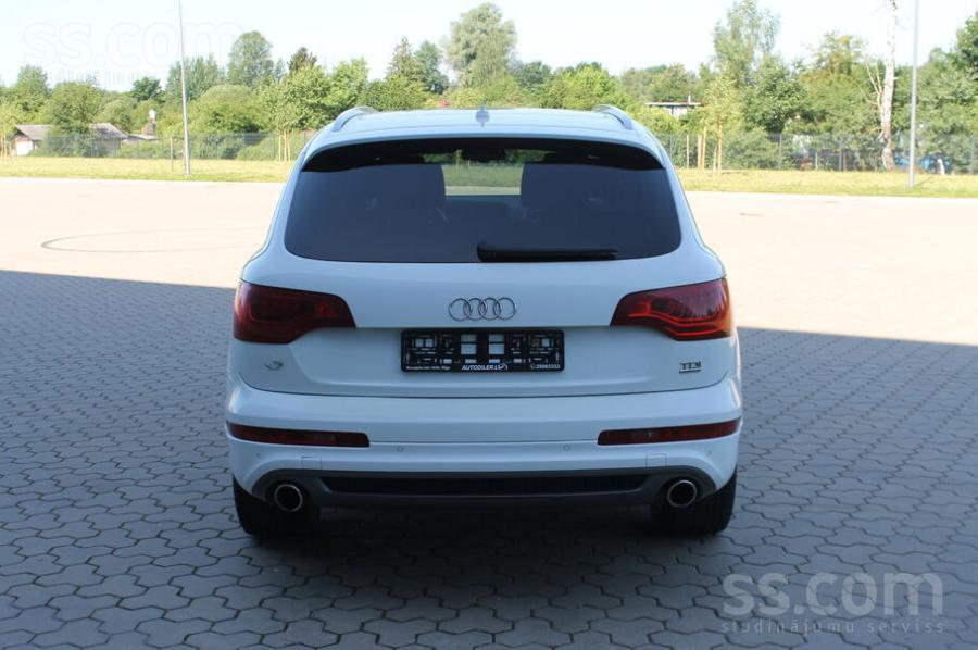 Balts Audi Q7 2011 Rīga, ar dzinēja tilpumu 3.00 L un nobraukumu 0 tūkst. km par 11750 €, foto 11 vietnē AUTOMOTO.COM.LV