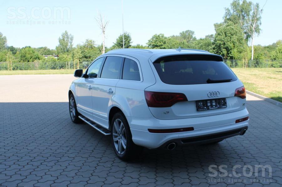 Balts Audi Q7 2011 Rīga, ar dzinēja tilpumu 3.00 L un nobraukumu 0 tūkst. km par 11750 €, foto 12 vietnē AUTOMOTO.COM.LV