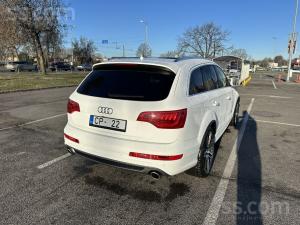 White Audi Q7 2011 in Riga, with an engine capacity of 4.20 L and mileage of 186 thousand km for 15900 €, photo 5 on AUTOMOTO.COM.LV