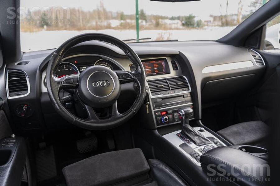 Balts Audi Q7 2011 Rīga, ar dzinēja tilpumu 3.00 L un nobraukumu 311 tūkst. km par 15690 €, foto 7 vietnē AUTOMOTO.COM.LV