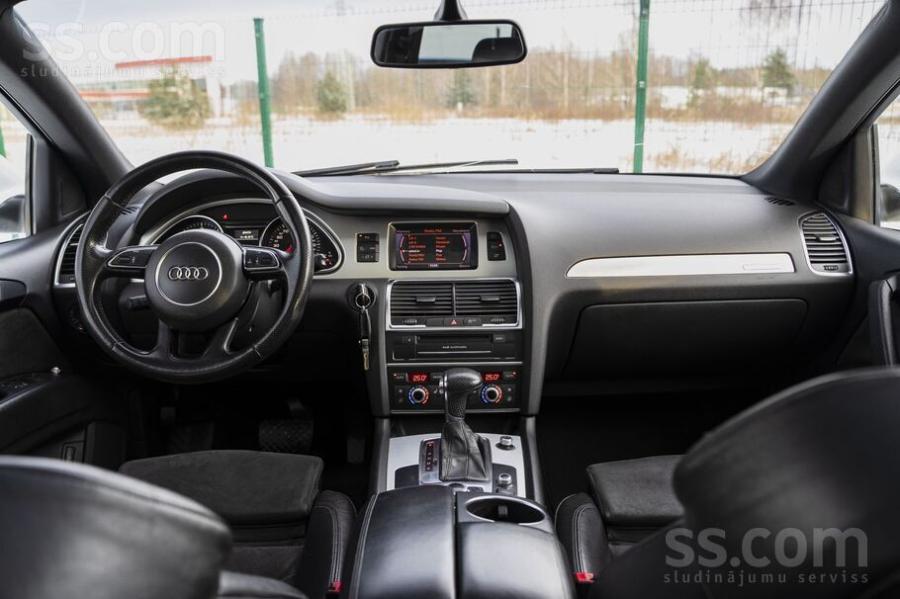Balts Audi Q7 2011 Rīga, ar dzinēja tilpumu 3.00 L un nobraukumu 311 tūkst. km par 15690 €, foto 13 vietnē AUTOMOTO.COM.LV