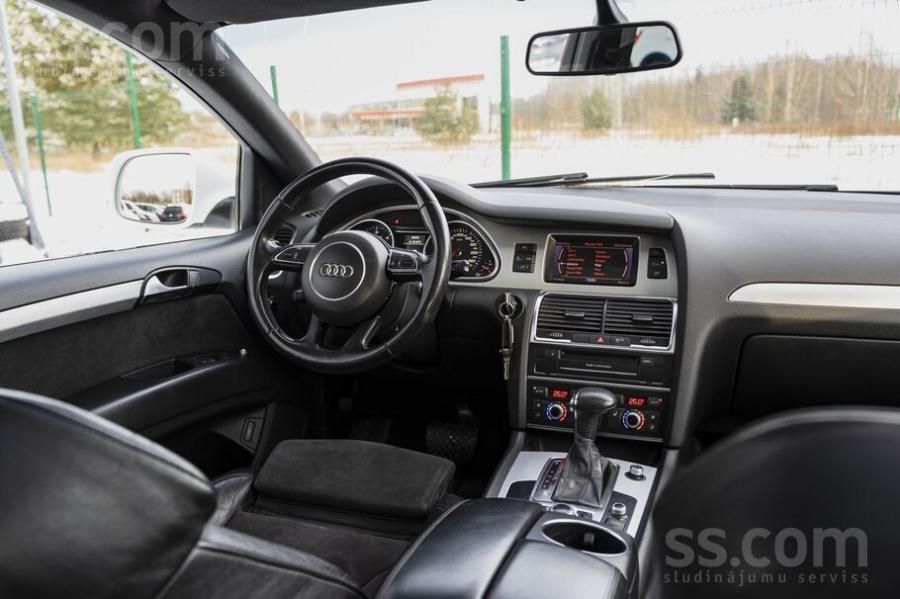 Balts Audi Q7 2011 Rīga, ar dzinēja tilpumu 3.00 L un nobraukumu 311 tūkst. km par 15690 €, foto 14 vietnē AUTOMOTO.COM.LV
