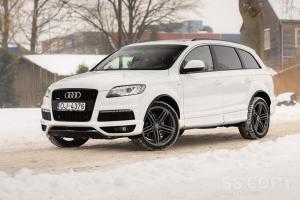 White Audi Q7 2011 in Jelgava, with an engine capacity of 3.00 L and mileage of 287 thousand km for 13500 €, photo  on AUTOMOTO.COM.LV