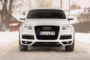 White Audi Q7 2011 in Jelgava, with an engine capacity of 3.00 L and mileage of 287 thousand km for 13500 €, photo 3 on AUTOMOTO.COM.LV