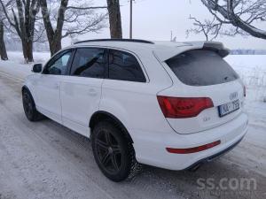 White Audi Q7 2011 in Valka, with an engine capacity of 3.00 L and mileage of 423 thousand km for 14000 €, photo 4 on AUTOMOTO.COM.LV