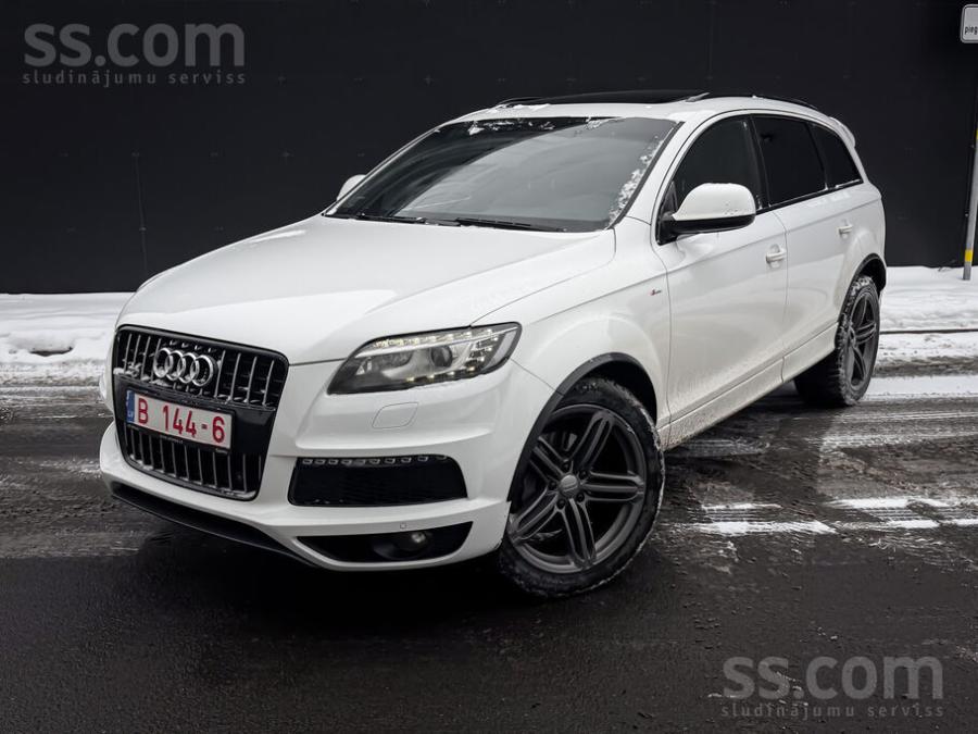 Balts Audi Q7 2011 Jelgava, ar dzinēja tilpumu 3.00 L un nobraukumu 420 tūkst. km par 10995 €, foto 3 vietnē AUTOMOTO.COM.LV