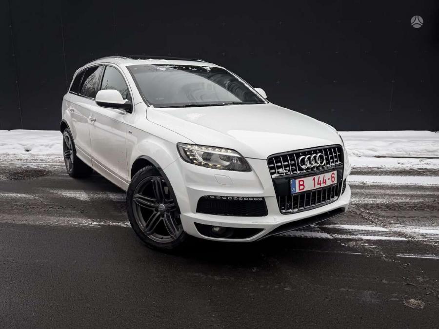Balts Audi Q7 2011 Jelgava, ar dzinēja tilpumu 2.97 L un nobraukumu 390 tūkst. km par 10700 €, foto 1 vietnē AUTOMOTO.COM.LV