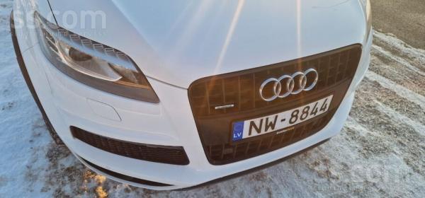 White Audi Q7 2011 in Ogre, with an engine capacity of 4.20 L and mileage of 202 thousand km for 12350 €, photo 3 on AUTOMOTO.COM.LV