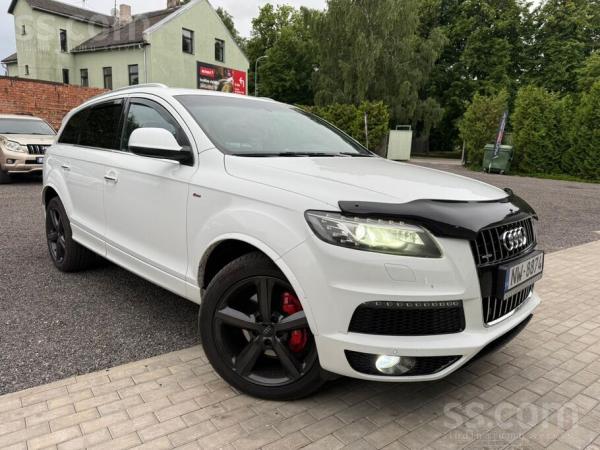 Белый Ауди Ку 7 2011 в Вентспилс, объемом двигателя 3.00 л и пробегом 288 тыс. км за 12000 €, фото 2 на AUTOMOTO.COM.LV