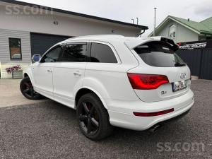White Audi Q7 2011 in Ventspils, with an engine capacity of 3.00 L and mileage of 288 thousand km for 12000 €, photo 4 on AUTOMOTO.COM.LV
