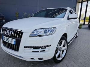 White Audi Q7 2011 in Vilnius, with an engine capacity of 2.97 L and mileage of 274 thousand km for 10600 €, photo  on AUTOMOTO.COM.LV