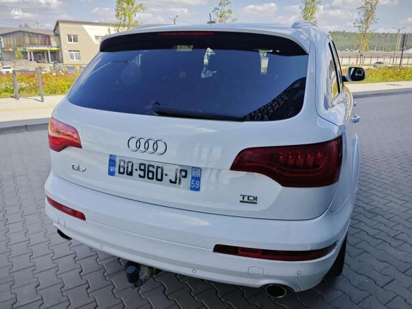 Balts Audi Q7 2011 Viļņa, ar dzinēja tilpumu 2.97 L un nobraukumu 274 tūkst. km par 10600 €, foto 10 vietnē AUTOMOTO.COM.LV