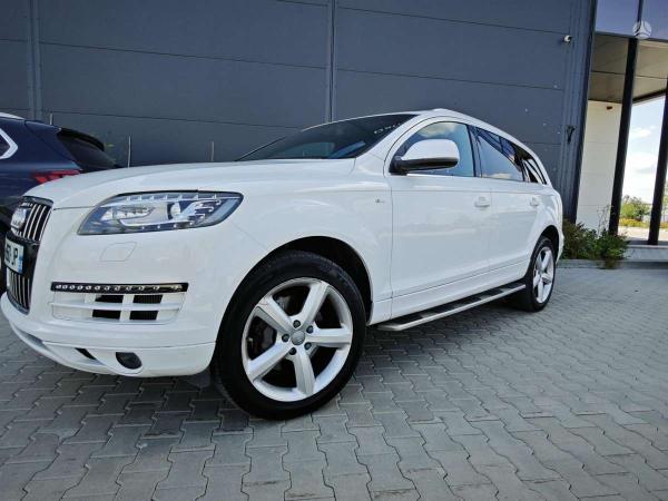Balts Audi Q7 2011 Viļņa, ar dzinēja tilpumu 2.97 L un nobraukumu 274 tūkst. km par 10600 €, foto 3 vietnē AUTOMOTO.COM.LV