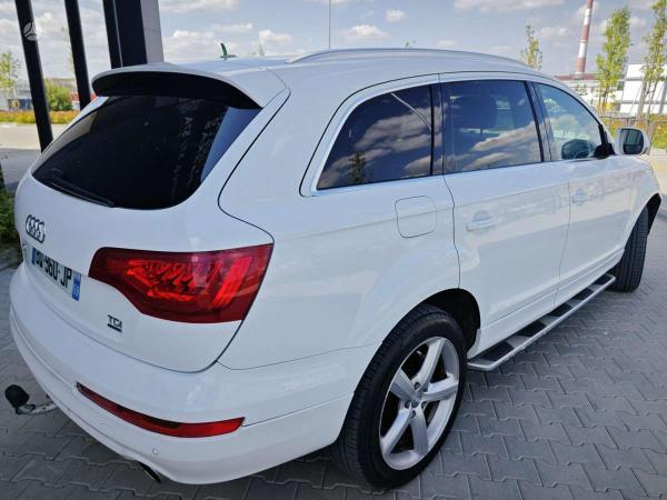 Balts Audi Q7 2011 Viļņa, ar dzinēja tilpumu 2.97 L un nobraukumu 274 tūkst. km par 10600 €, foto 6 vietnē AUTOMOTO.COM.LV