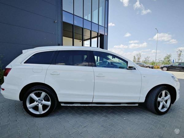 Balts Audi Q7 2011 Viļņa, ar dzinēja tilpumu 2.97 L un nobraukumu 274 tūkst. km par 10600 €, foto 7 vietnē AUTOMOTO.COM.LV