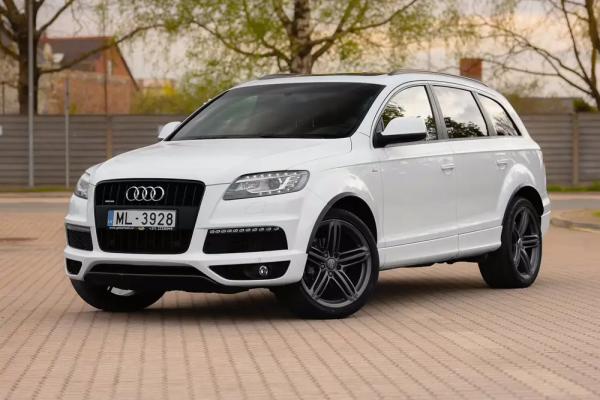 Balts Audi Q7 2011 Jelgava, ar dzinēja tilpumu 3.00 L un nobraukumu 279 tūkst. km par 6000 €, foto 1 vietnē AUTOMOTO.COM.LV