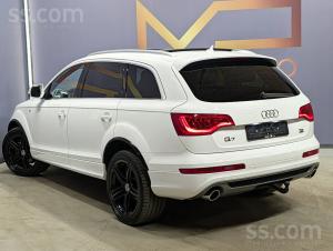 White Audi Q7 2011 in Jurmala, with an engine capacity of 3.00 L and mileage of 315 thousand km for 14950 €, photo 3 on AUTOMOTO.COM.LV