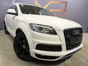 White Audi Q7 2011 in Jurmala, with an engine capacity of 3.00 L and mileage of 315 thousand km for 14950 €, photo 6 on AUTOMOTO.COM.LV