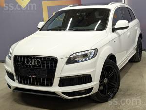 White Audi Q7 2011 in Jurmala, with an engine capacity of 3.00 L and mileage of 315 thousand km for 14950 €, photo 8 on AUTOMOTO.COM.LV