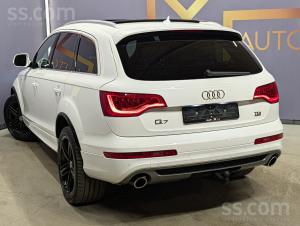 White Audi Q7 2011 in Jurmala, with an engine capacity of 3.00 L and mileage of 315 thousand km for 14950 €, photo 9 on AUTOMOTO.COM.LV