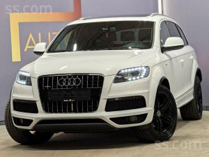White Audi Q7 2011 in Jurmala, with an engine capacity of 3.00 L and mileage of 315 thousand km for 14950 €, photo 12 on AUTOMOTO.COM.LV