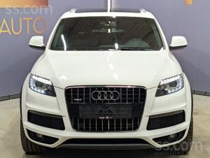 White Audi Q7 2011 in Jurmala, with an engine capacity of 3.00 L and mileage of 315 thousand km for 14950 €, photo 16 on AUTOMOTO.COM.LV